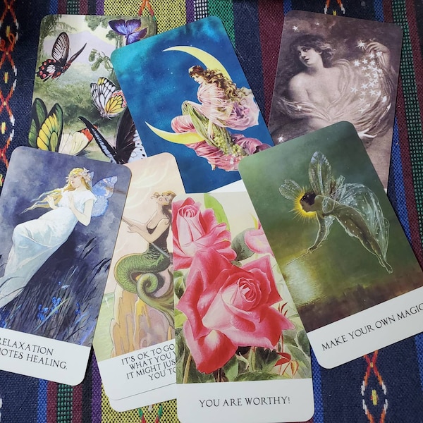 Enchanted Art Oracle Card Deck - Etsy