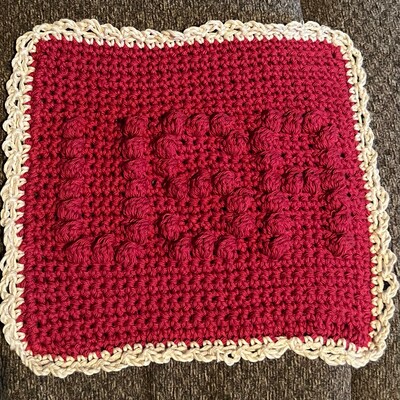 USMC Dishcloth Pattern PDF Download Crochet Pattern Easy - Etsy