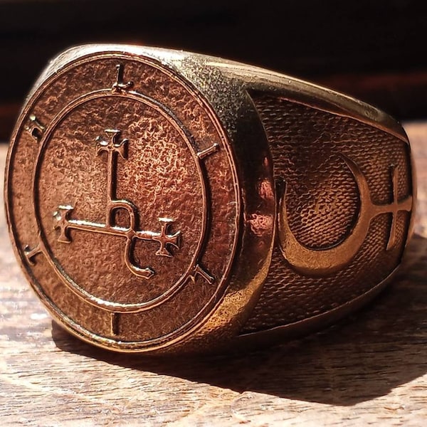 Lilith Sigil Ring | Occult Gothic Witchcraft Jewelry | Witch Rings - Etsy