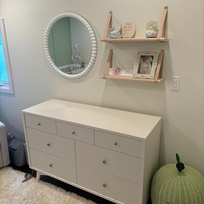 Double Floating Shelf 30 Modern Wall Shelving - Etsy