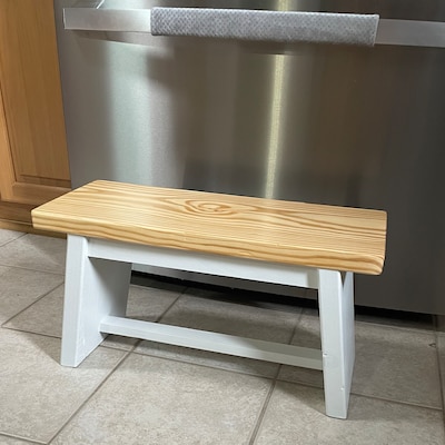 Three Step Stool Extra Large Step Stool - Etsy