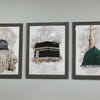 3x Islam Poster Set Pampas Allah Muhammad Quran Islamic Wall Pictures ...