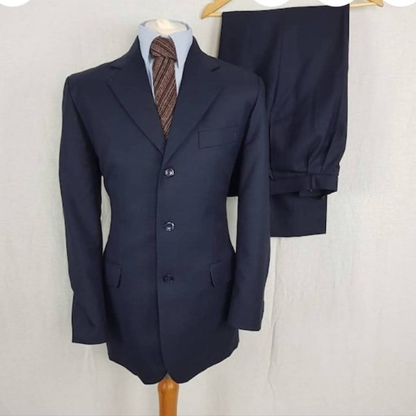 Daks Tweed Jacket, Size 42S, Grey Windowpane Check, Mens Tweed Blazer ...