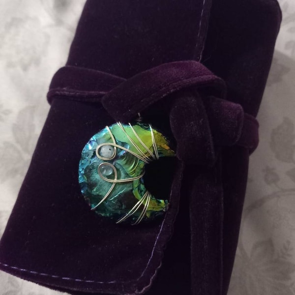 Tarot Wrap, Satin Tarot Storage and Cloth, Tarot Deck Storage Holder ...