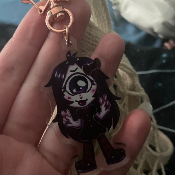 Ruby Gloom Characters - Acrylic Keychain / Charms - Etsy