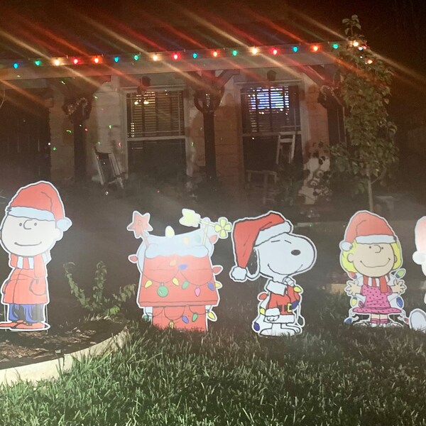 Welcome Great Pumpkin Yard Sign / Linus Brown / Sally Brown / Peanuts ...