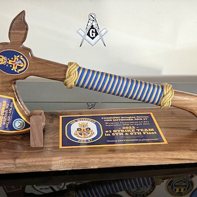 Custom Military Tomahawk Gavel, Thor Hammer, Hatchet, Retirement Gift ...