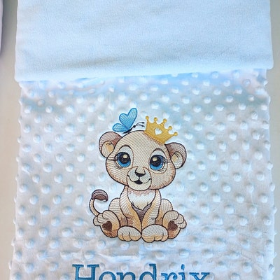 Baby Lion Machine Embroidery Design Lion King Crown 3 Sizes to Download ...