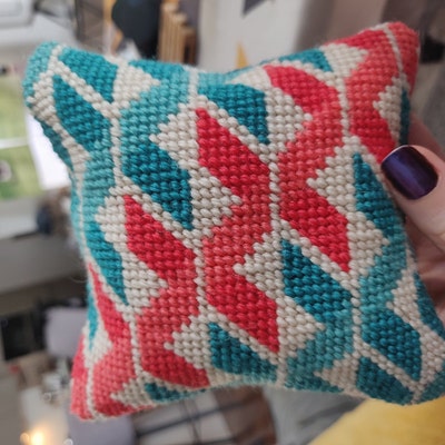 Modern Needlepoint Chart/pattern PDF Download Geometric - Etsy