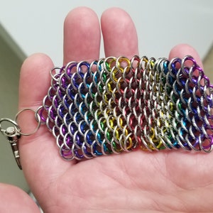 Moorish Rose Chainmail Chunky Heavy Chainmail Bracelet - Etsy