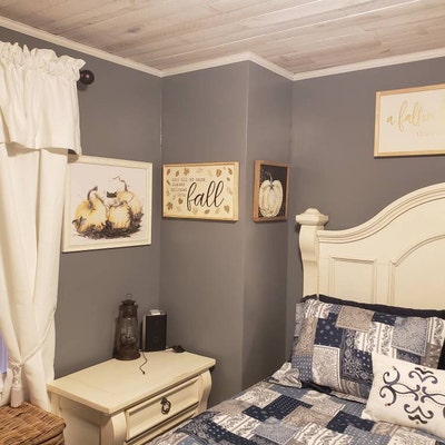 Autumn Mischief: Print of Original Watercolor & India Ink - Etsy