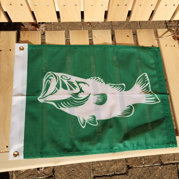 Flounder Fishing Flag - Etsy