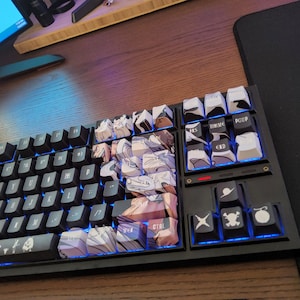 Nunu & Willump the Boy and His Yeti Series Keycap Set, 112 Keys PBT for ...