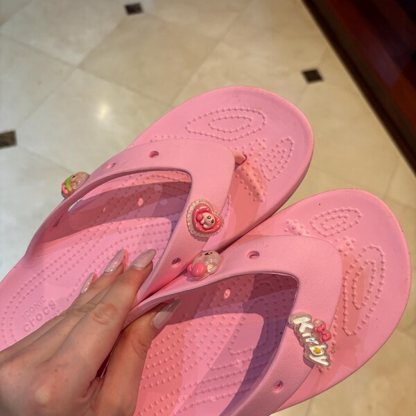 Minimalist Black White Style Croc Charms Set for Girls Kids Jibbitz - Etsy