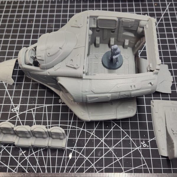 Ship Repair Station Hangar Garage Billion Suns Starfinder Fleet Scale ...