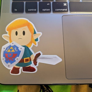 Legend of Zelda Link Vinyl Sticker - Etsy