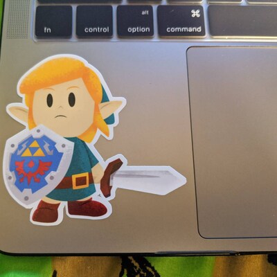 Legend of Zelda Link Vinyl Sticker - Etsy