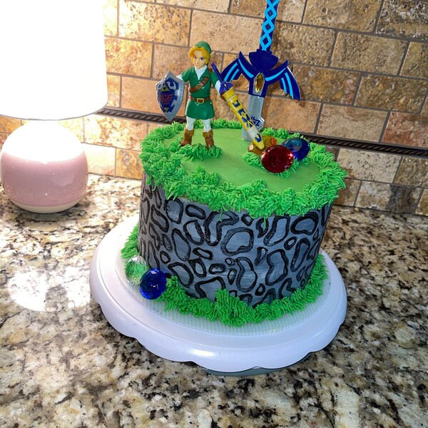 Zelda Master Sword Personalized Cake Topper - Etsy