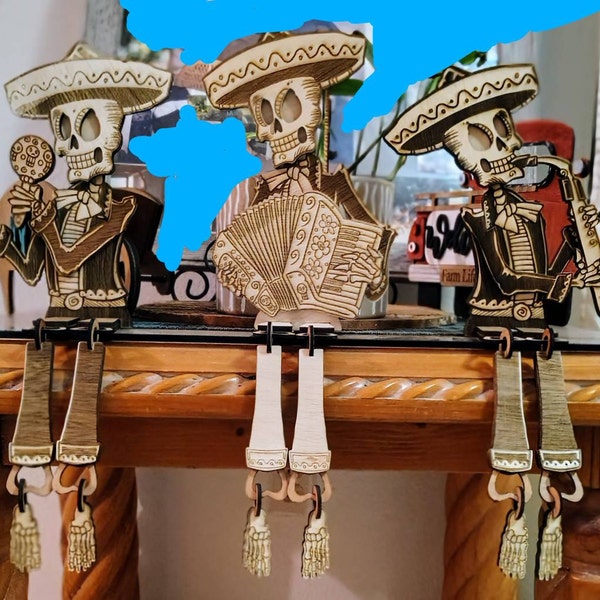 Arrr-mazing Pirate Skeleton Trio, Ideal for Pirate Lovers and Home ...