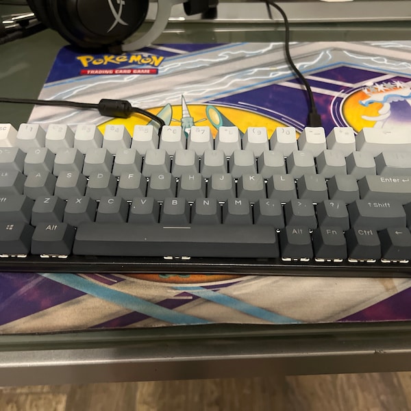 Gradient Shadow Keycap Set, OEM Profile, Shine-through, PBT, Cherry MX ...