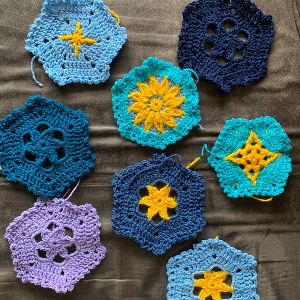 Corner to Corner Shell Stitch Pattern - Etsy