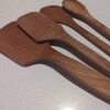 Wooden Kitchen Utensils Set - Large Flipper, Small Flipper, Cooking ...