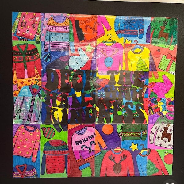 Collaborative Coloring Poster for the Classroom | School Counselor ...