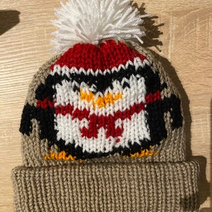 Puffin Bird Hat PATTERN Only/circular Knitting Machine/pdf Pattern ...