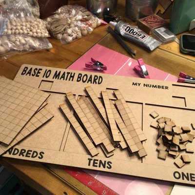 Laser Cut Craft Paint Storage Caddy - Etsy