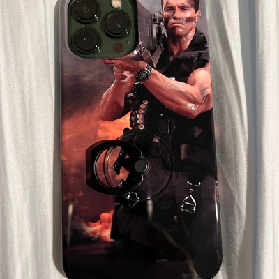 Arnold Schwarzenegger Commando Phone Case for iPhone 15 Pro Max Magsafe ...