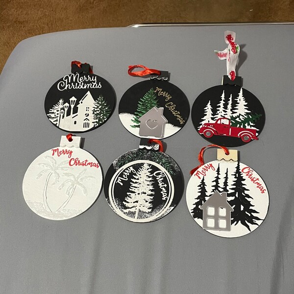 Pine Tree Paper Die Cuts, Card Front, Tree Cut Outs, for Card Making ...