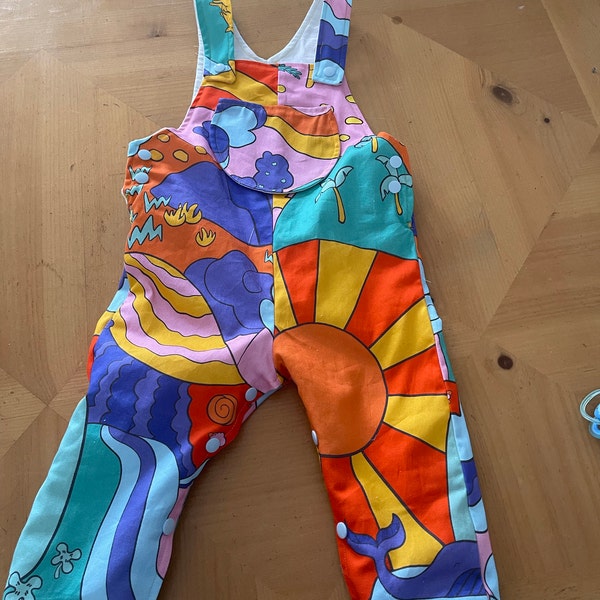 AHOY LINED Reversible Romper Sewing Pattern Pdf, Toddler Baby Boy Girl ...