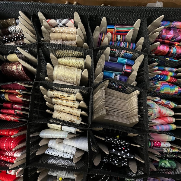 Tiespools, Tiestorage, Tie Organization, Tie Drawer Organizer, Storage ...