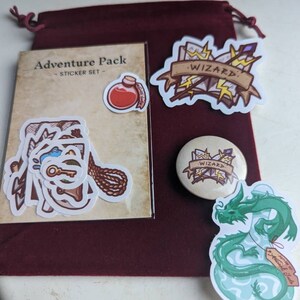 Dnd Warlock Subclass Stickers Glossy Stickers - Etsy