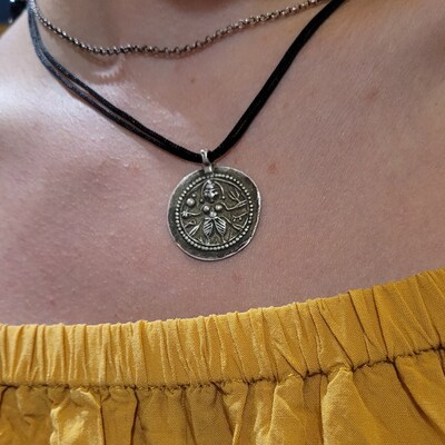 Vintage 1970s Pendant Rare Real Old Pendant Handmade High - Etsy