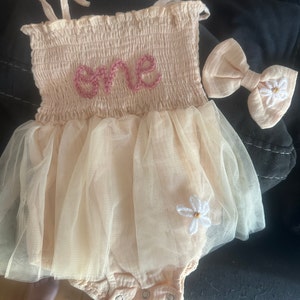 TUTU ADD-ON Flower or Design to a Hand Embroidered Birthday Tutu You'll ...