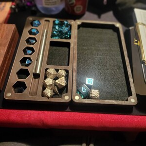 Orlog Game Set 20 Gods, 12 Dice, 30 Tokens, 30 Stones, 1 Wooden Box and ...