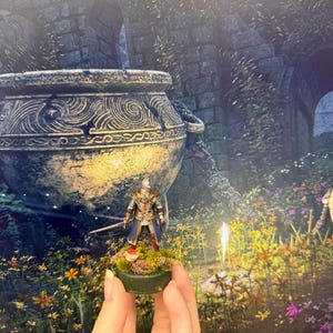 Cursed Dancer Miniature Inspired by Curseblade Elden Ring 3D Printed ...