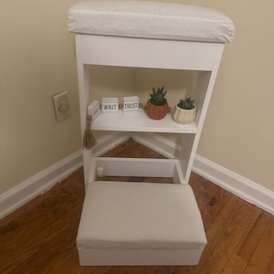 Padded Prayer Altar Prayer Bench or Prayer Kneeler Handmade for You a ...