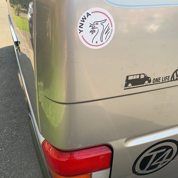 Liverbird Sticker - Liverpool Crest Sticker X Ajax Crest - Liverpool ...