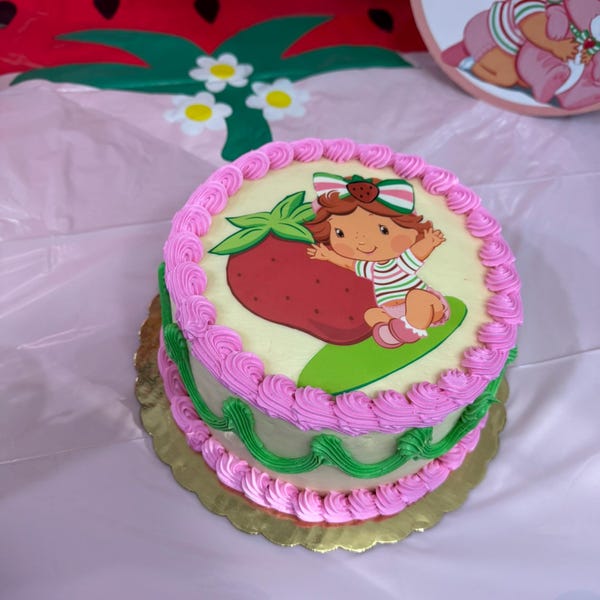 Edible Custom Cake Toppers, Frosting/icing Sheets, Custom Cake Image ...