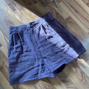 Wide Pleated Shorts high Waisted Digital PDF Sewing Pattern - Etsy