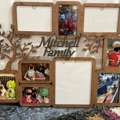 Large Picture Frame Collage Big Photo Frame Family Tree Collage Custom ...