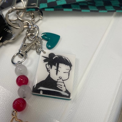 Gojo Satoru & Geto Suguru Keychain JJK Inspired Jewelry Polymer Clay ...