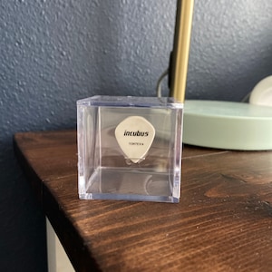 Single Guitar Pick Collector Display Case Box 2"x2"x2" - Etsy