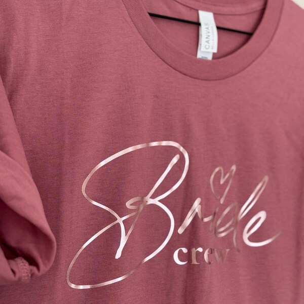 JGA Shirt T-Shirt JGA Braut & Team Braut T-Shirts für ...