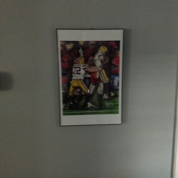 Georgia Football Player Bowers in Various Plays in a Collage - Etsy