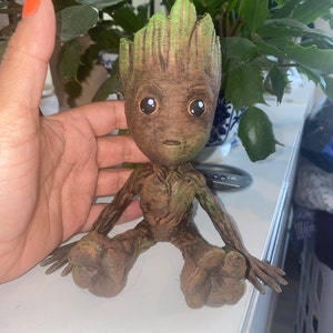 Baby Groot Desk Decor: Guardians of the Galaxy - Etsy
