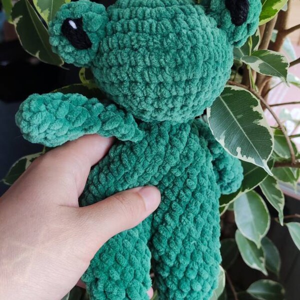 Moe the Frog Crochet Pattern PDF - Etsy