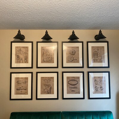 Vintage B-ball Hoops Prints, 3 Unframed Photos, Wall Art Decor Gifts ...